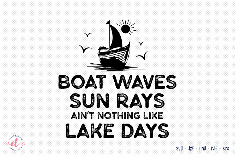 Free Lake SVG Design – Craft Lab SVG