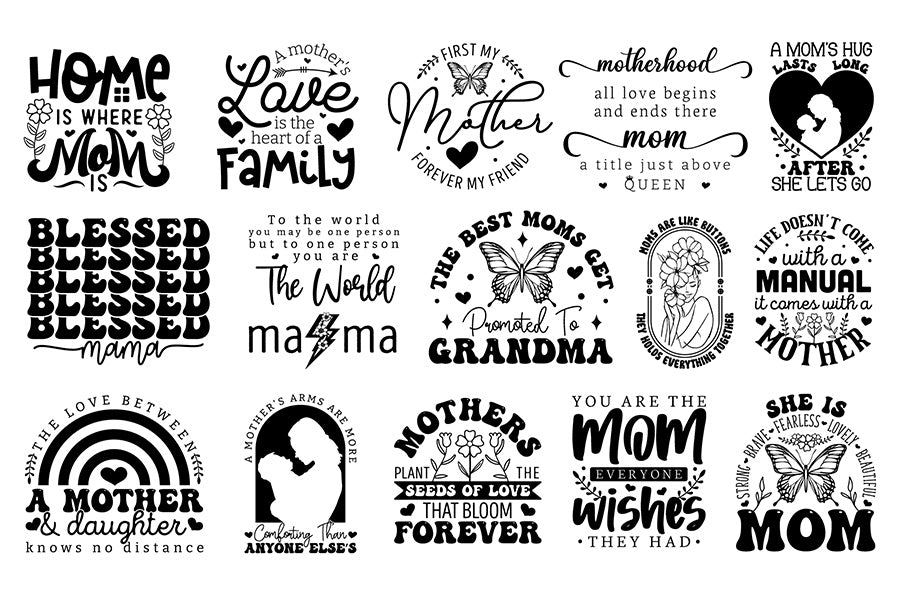 Mothers Day SVG Bundle – Craft Lab SVG
