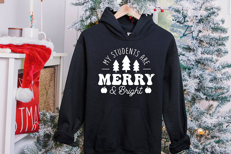 My Students Are Merry & Bright, Teacher Christmas Shirts SVG – Craft ...