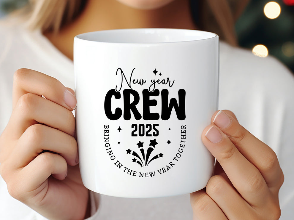 New Year Crew 2025 SVG Cut File – Craft Lab SVG