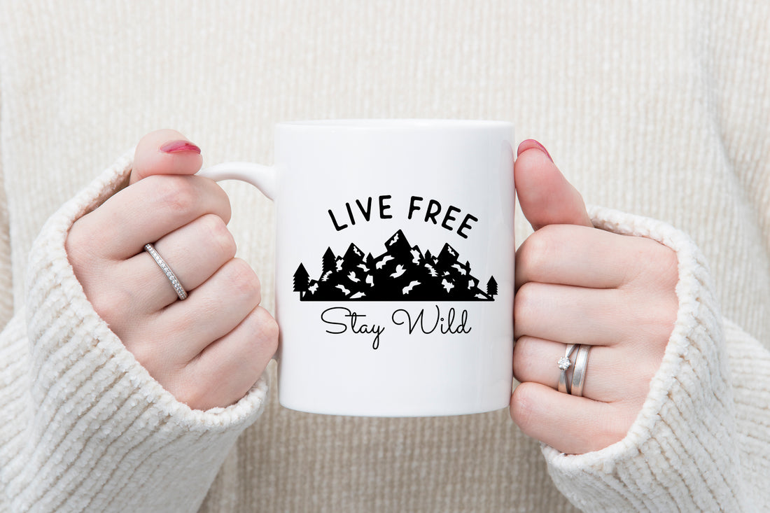 Outdoor Life SVG Free - Live Free Stay Wild – Craft Lab SVG