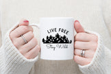Outdoor Life SVG Free - Live Free Stay Wild – Craft Lab SVG