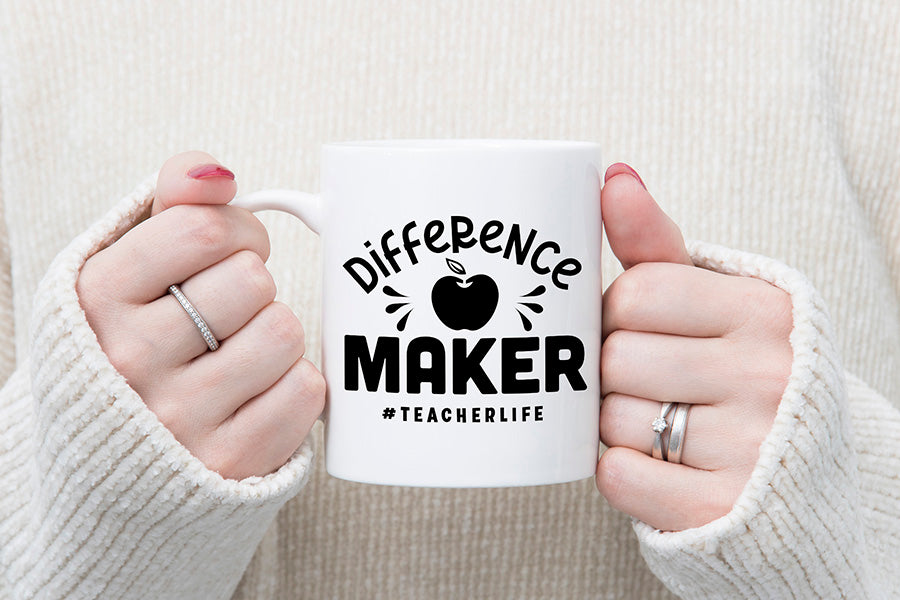 Difference Maker SVG - Teacher SVG – Craft Lab SVG