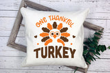 One Thankful Turkey Svg – Craft Lab SVG