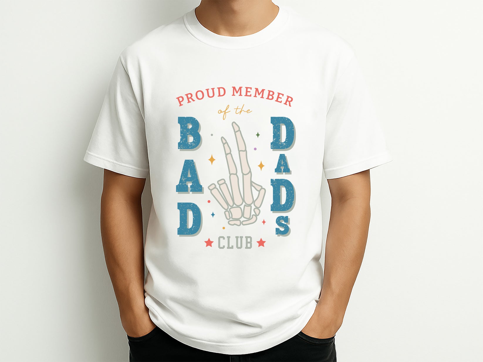 Proud Member Of The Bad Dads Club PNG Sublimation – Craft Lab SVG