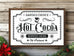 Santa's Choice Hot Cocoa Sign SVG – Craft Lab SVG